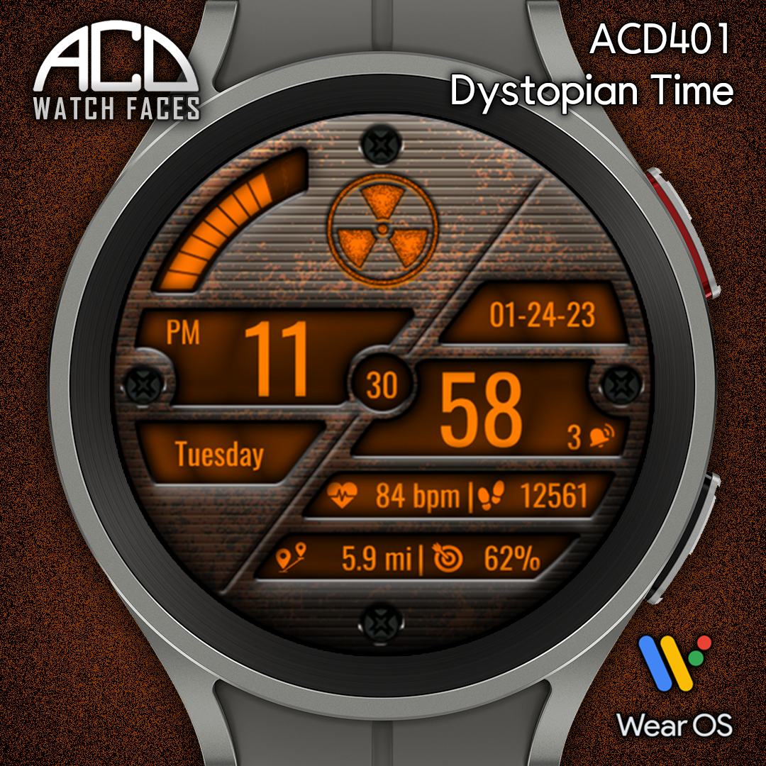 ACD401 – Dystopian Time – ACD Watch Faces